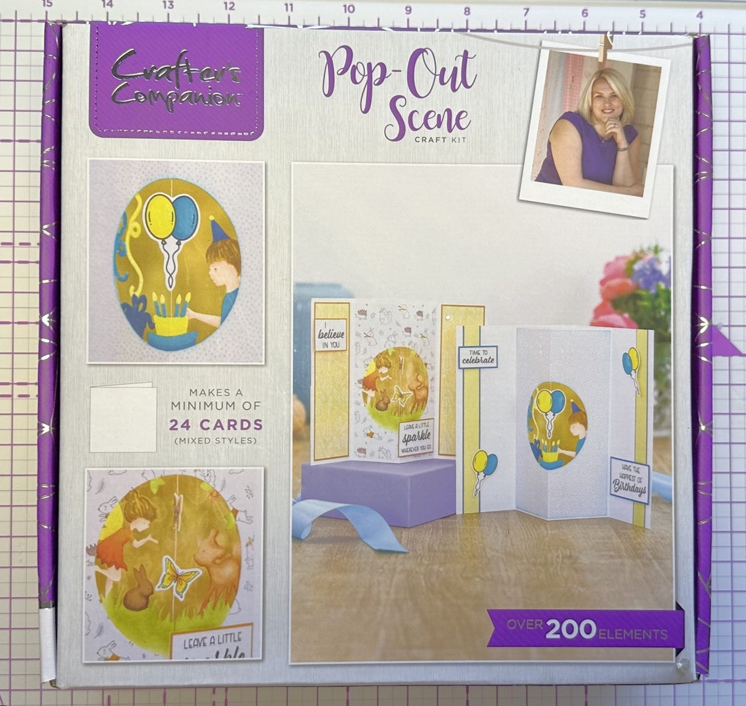 Crafters Companion Pop-out Scene Craft Kit Box #38 - Etsy