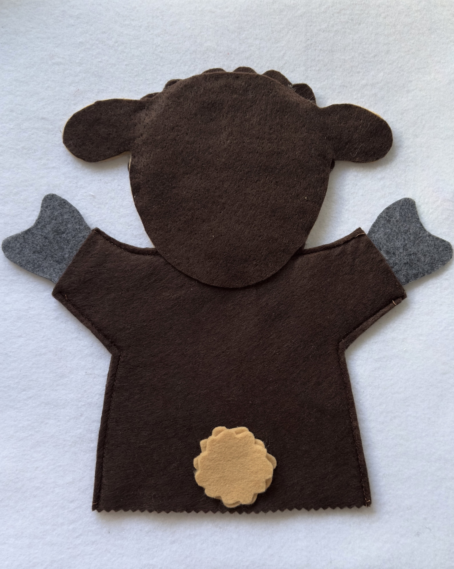 Le Chat Et La Lune #2 Handmade Hand Cut Hand Puppets for French ...