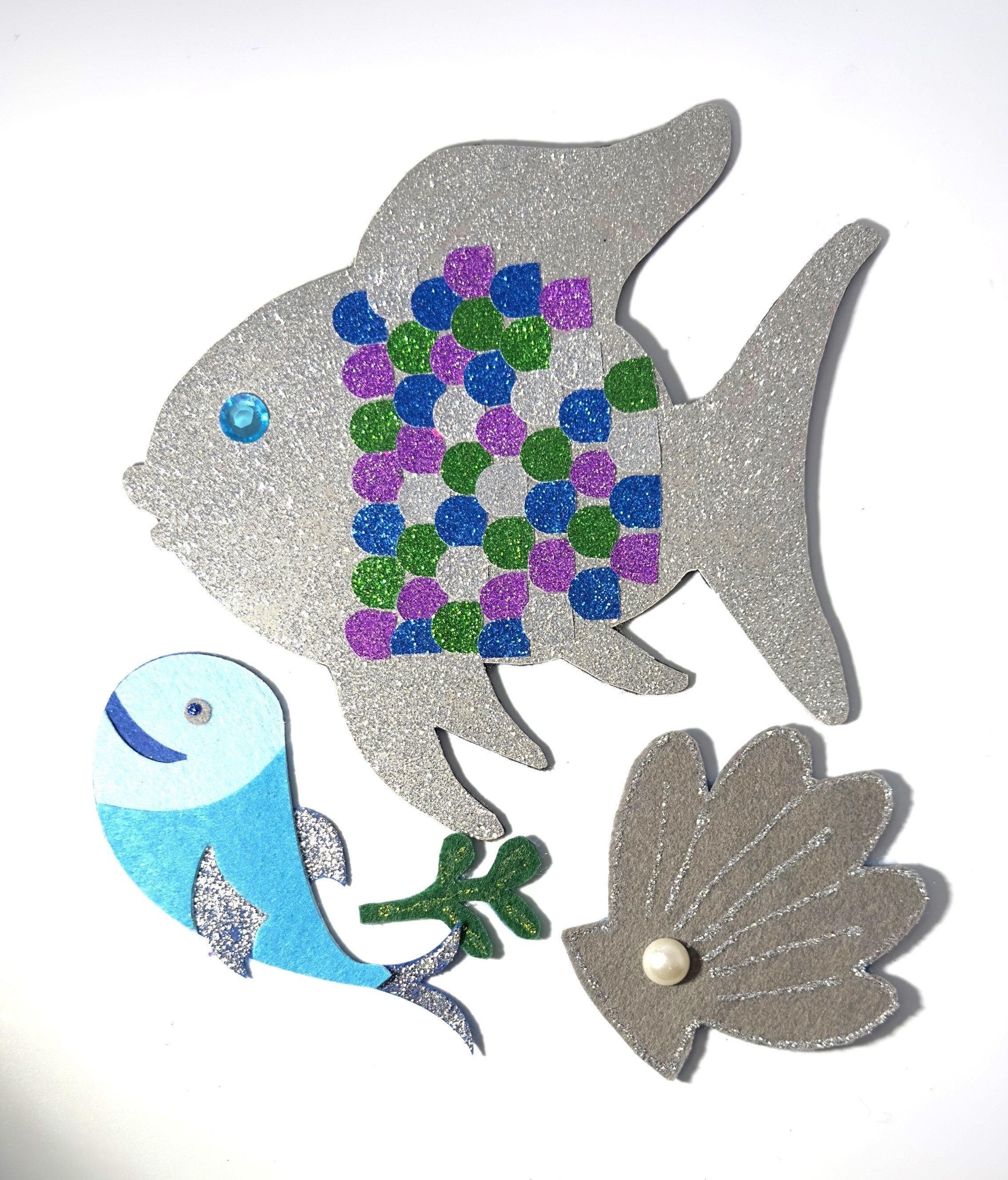 The Rainbow Fish Felt Story/bonus/flannel Board/teacher Story Ideas Act ...