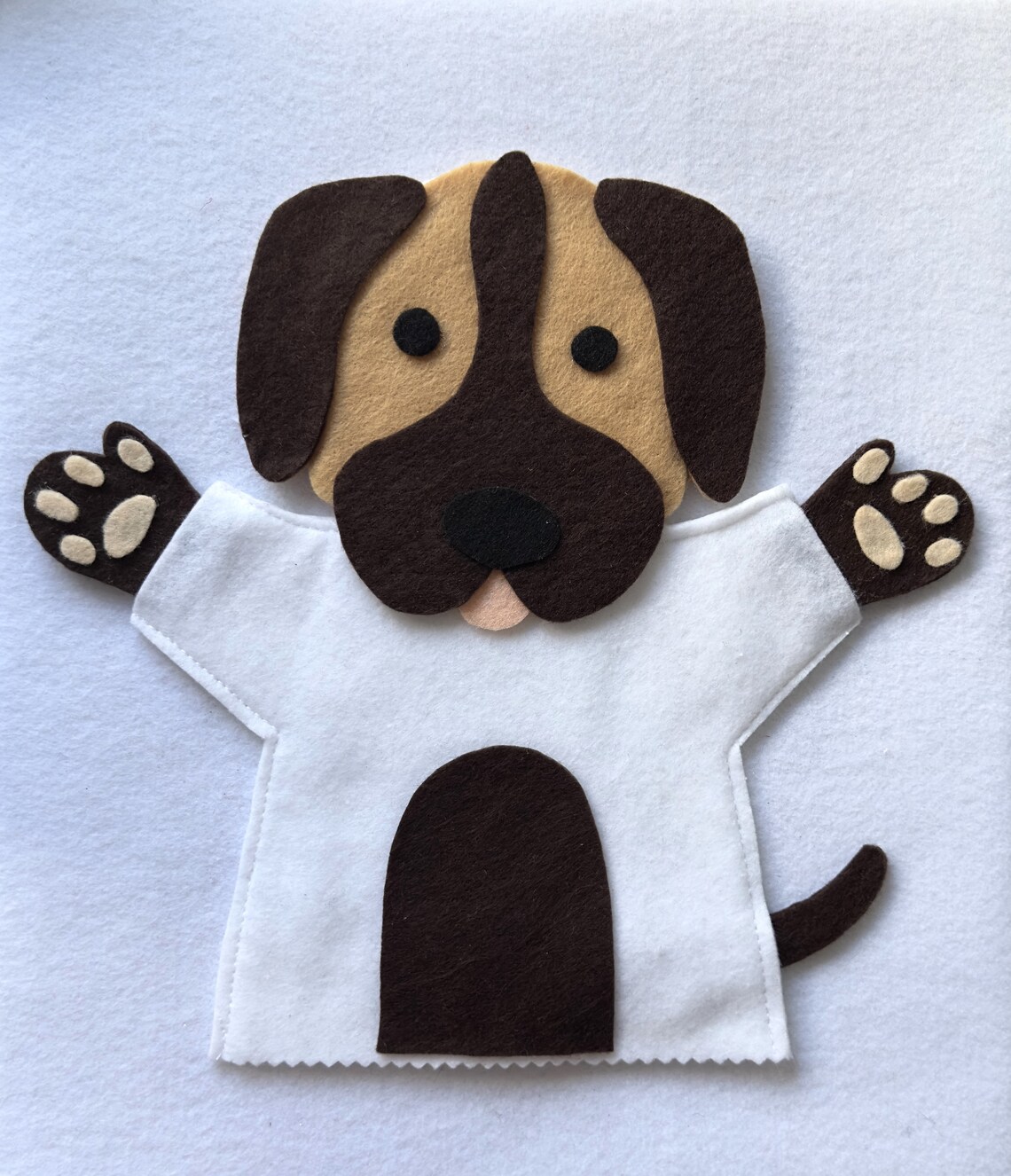 Le Chat Et La Lune #2 Handmade Hand Cut Hand Puppets for French ...