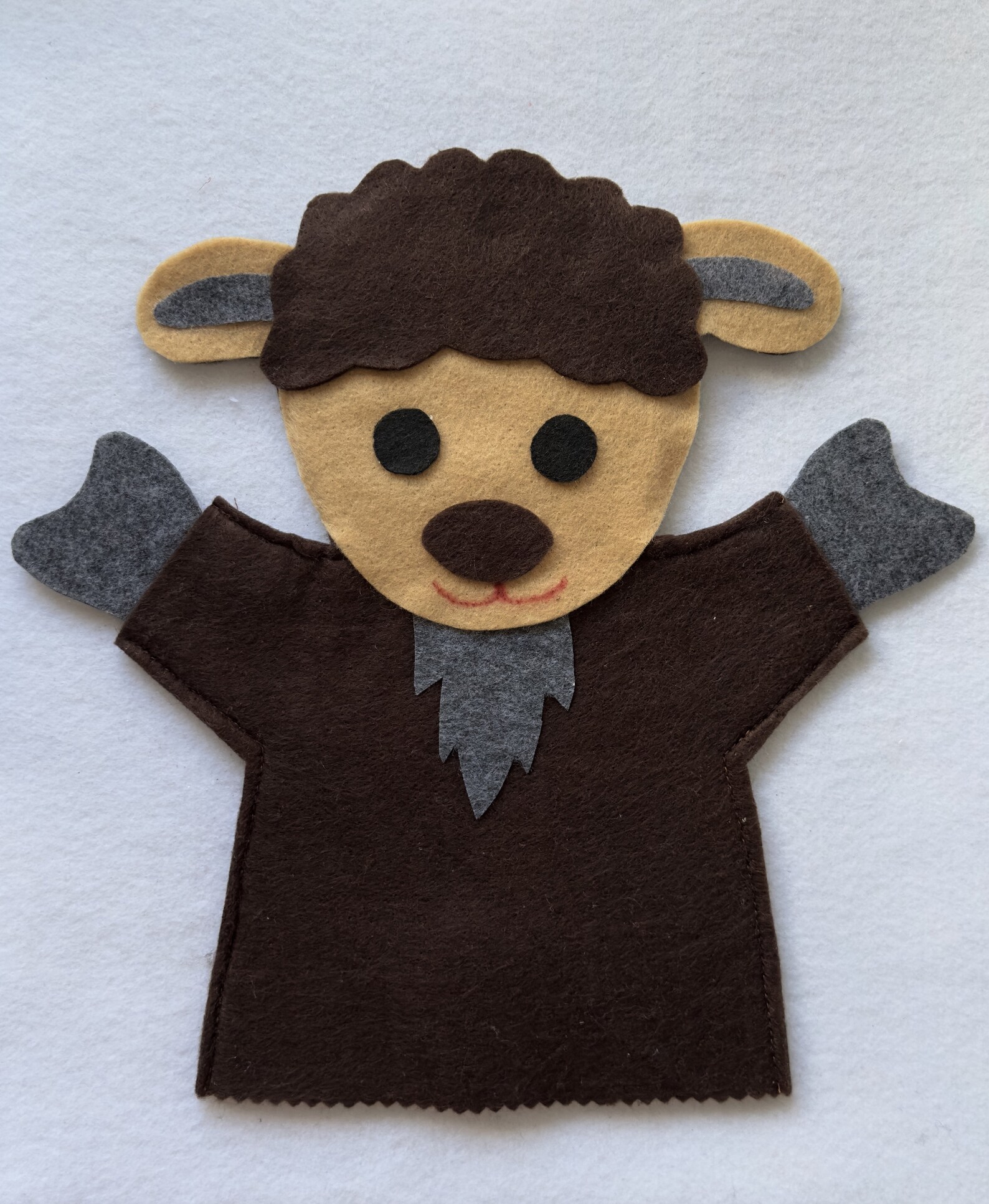 Le Chat Et La Lune #2 Handmade Hand Cut Hand Puppets for French ...