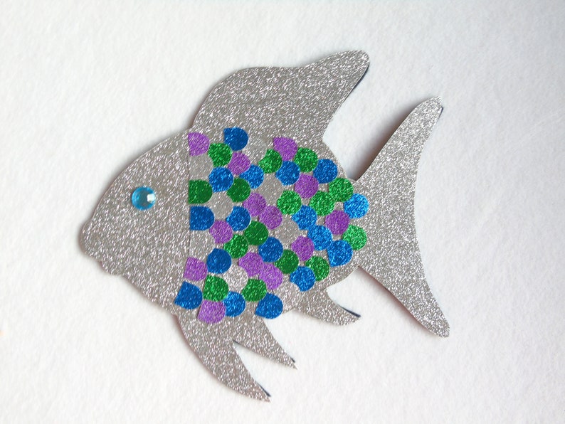 The Rainbow Fish Felt Story/bonus/flannel Board/teacher Story - Etsy