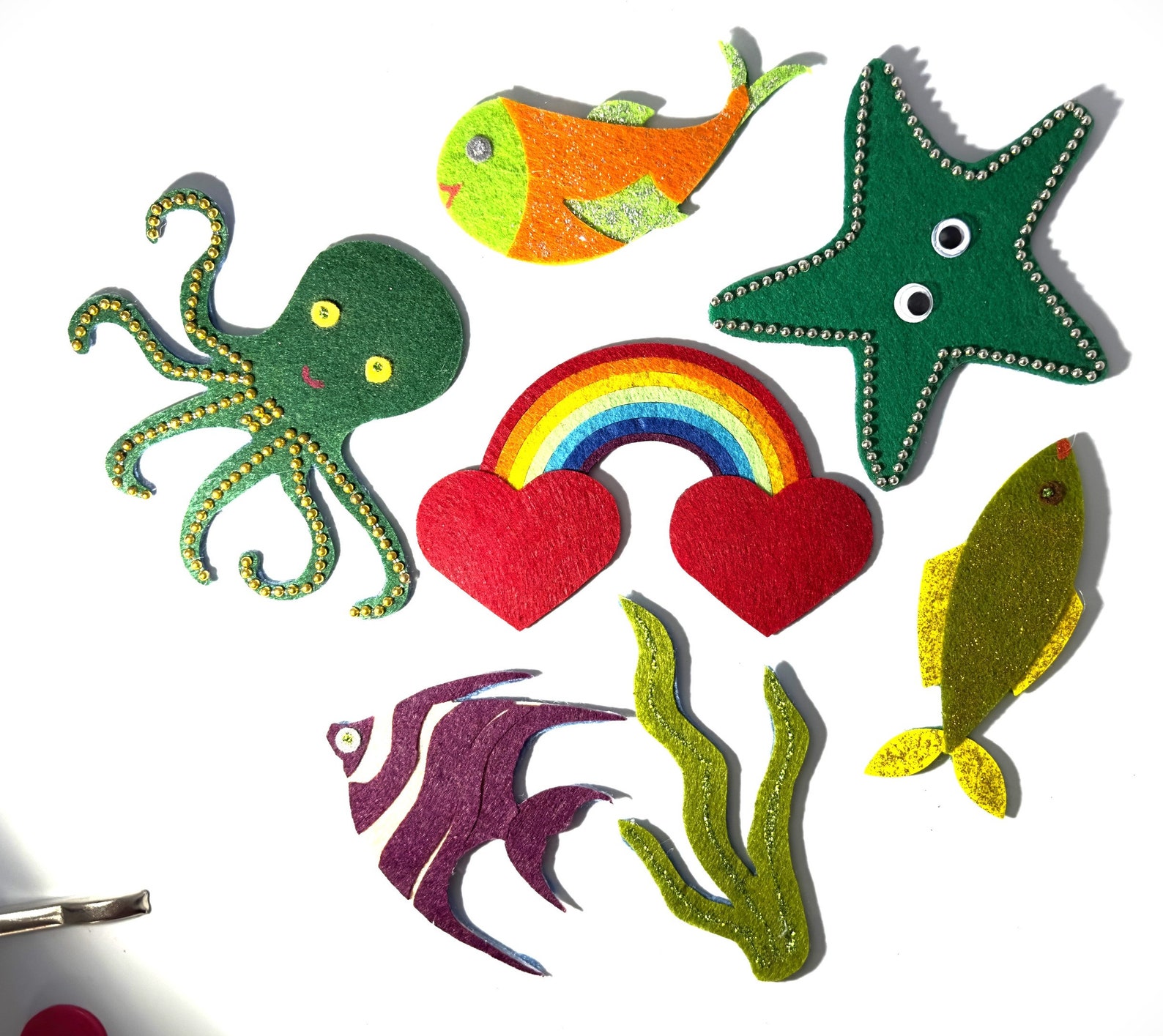 The Rainbow Fish Felt Story/bonus/flannel Board/teacher Story - Etsy Canada