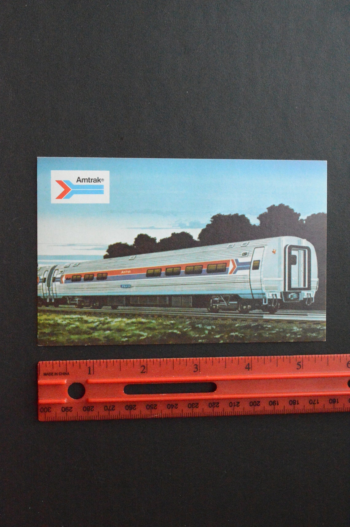 Amtrak AMFLEET Car Postcard 1970s - Etsy