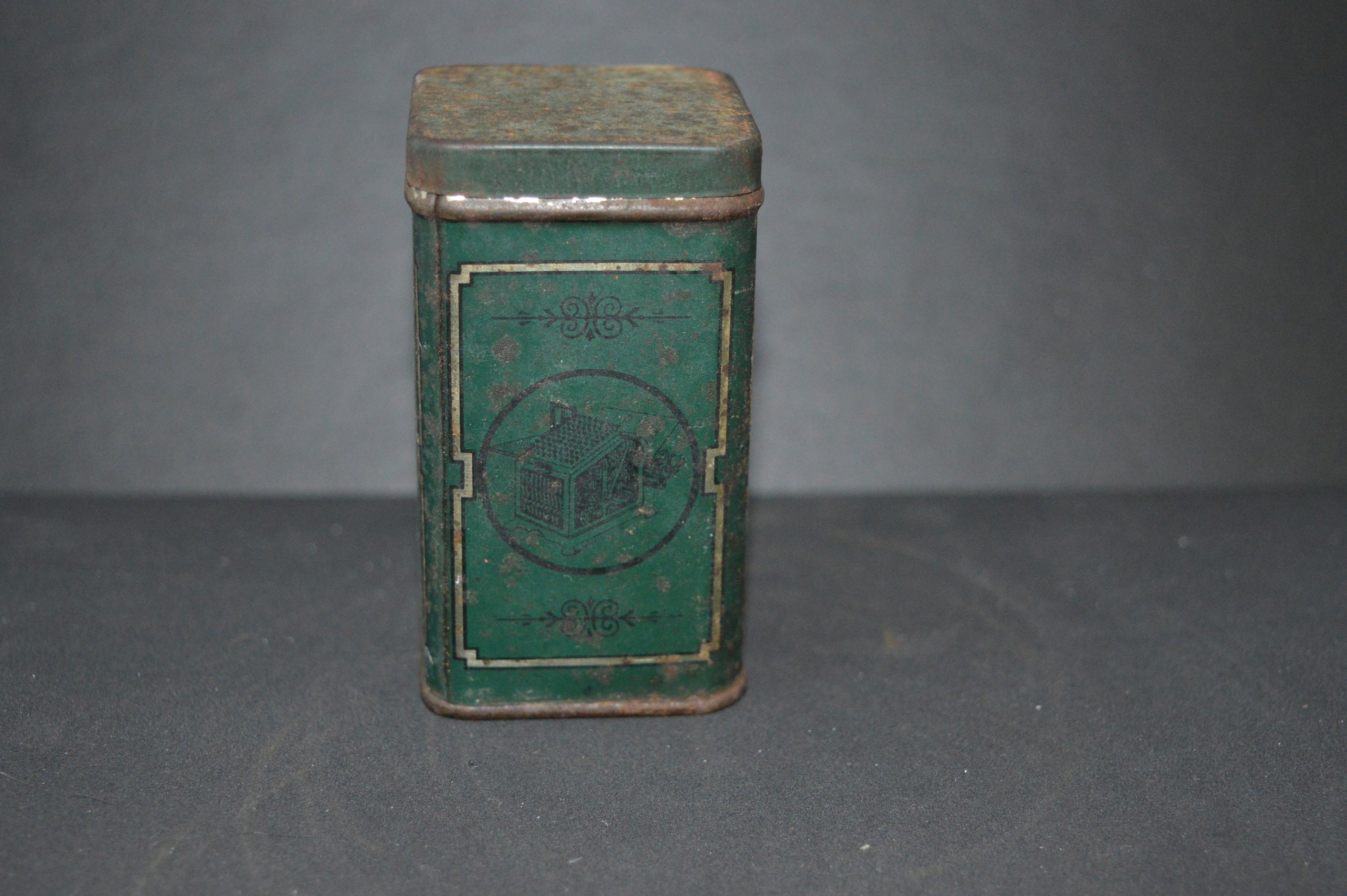 Vintage Burrough's Adding Machine Ribbon Tin - Etsy