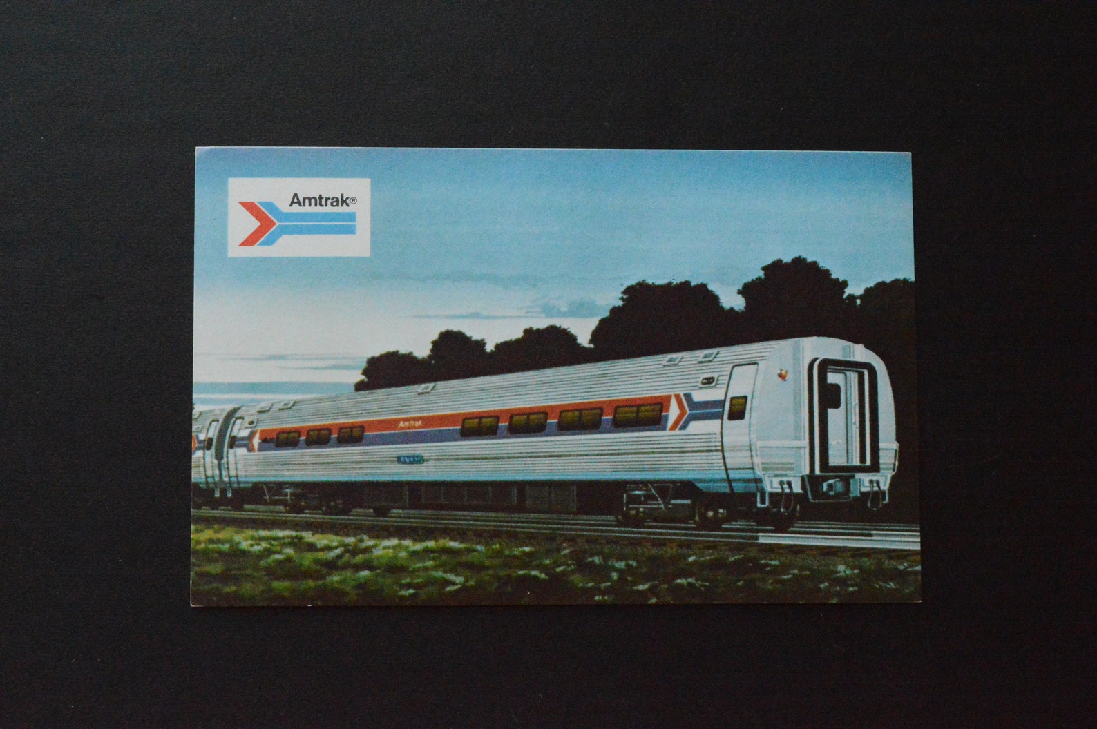 Amtrak AMFLEET Car Postcard 1970s - Etsy