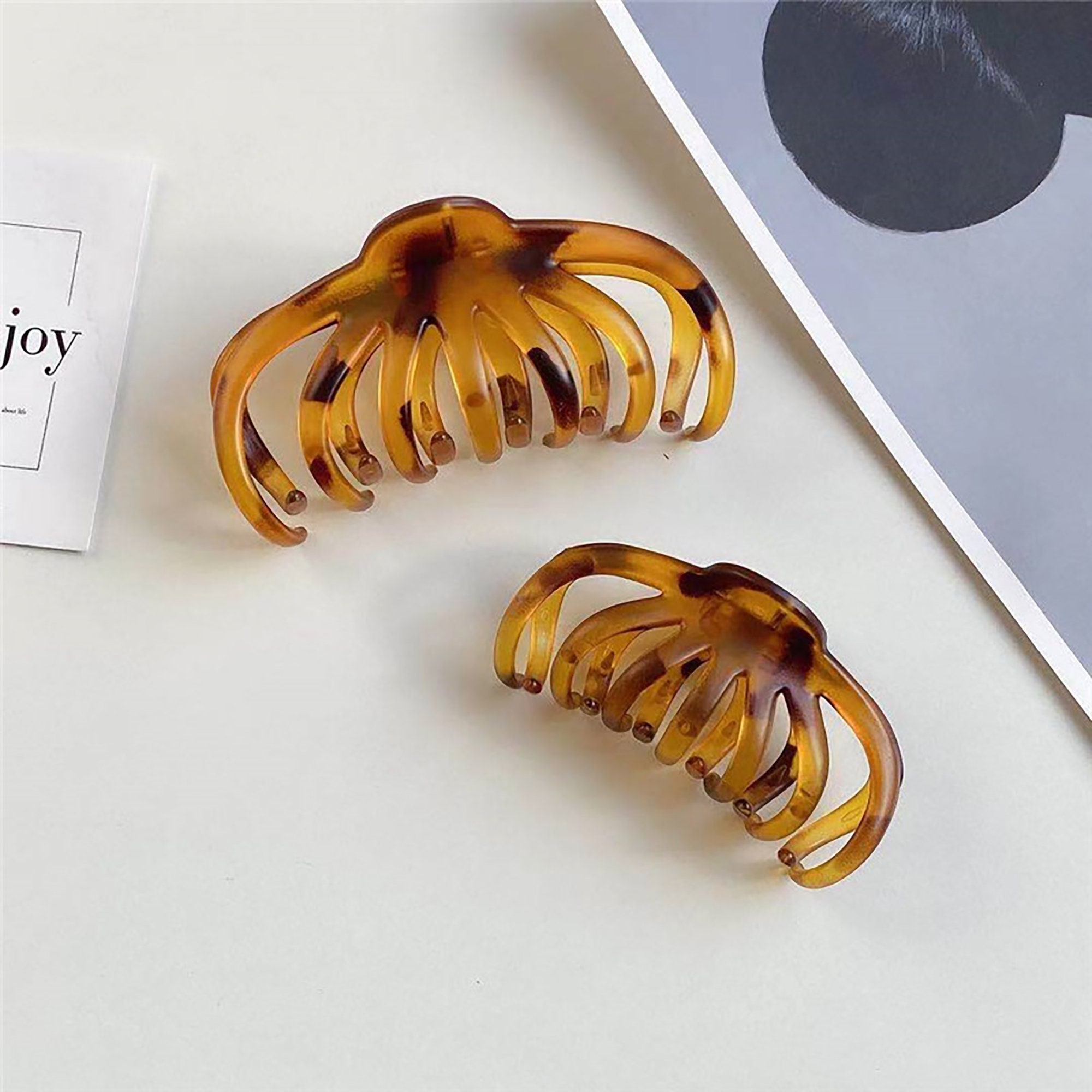 Huge Matte Hair Claws for Thick Hair Big Hair Claws Acrylic | Etsy