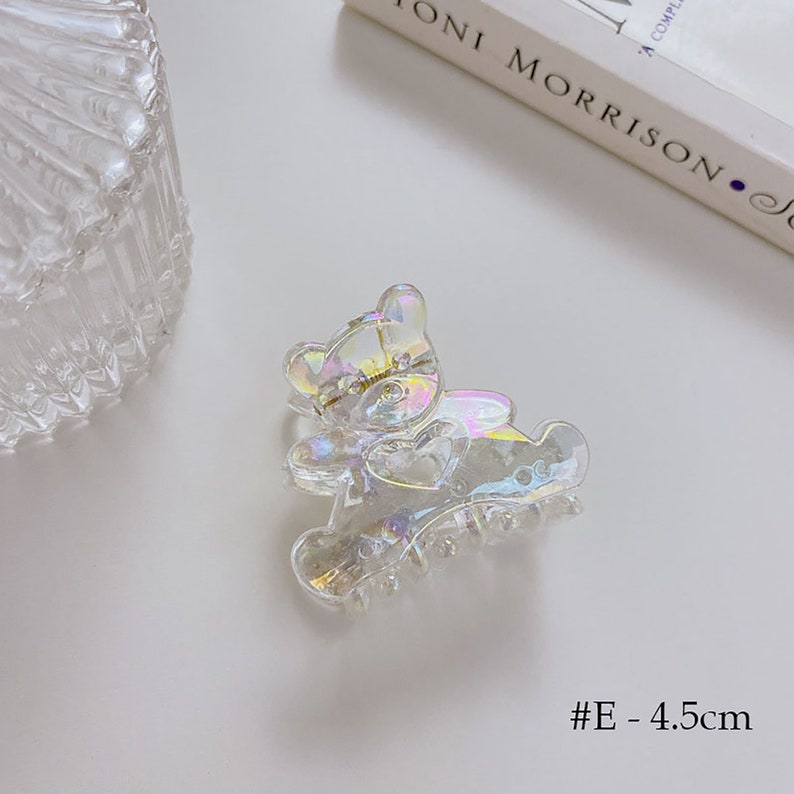 Transparent Mermaid Hair Claws Shiny Hair Claws for Women - Etsy