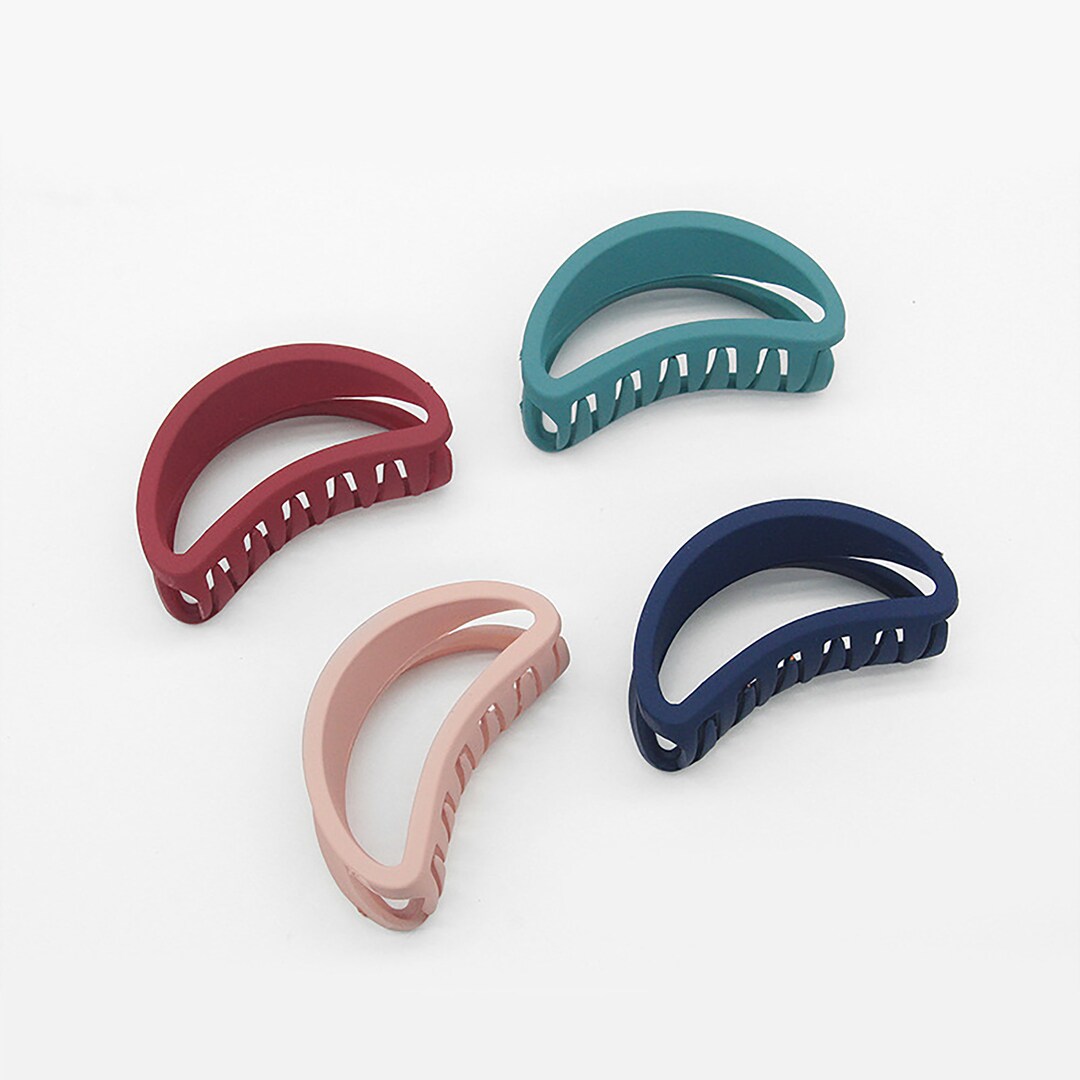 Hollow Arc Hair Claw Clip Geometry Design Hair Accessories - Etsy