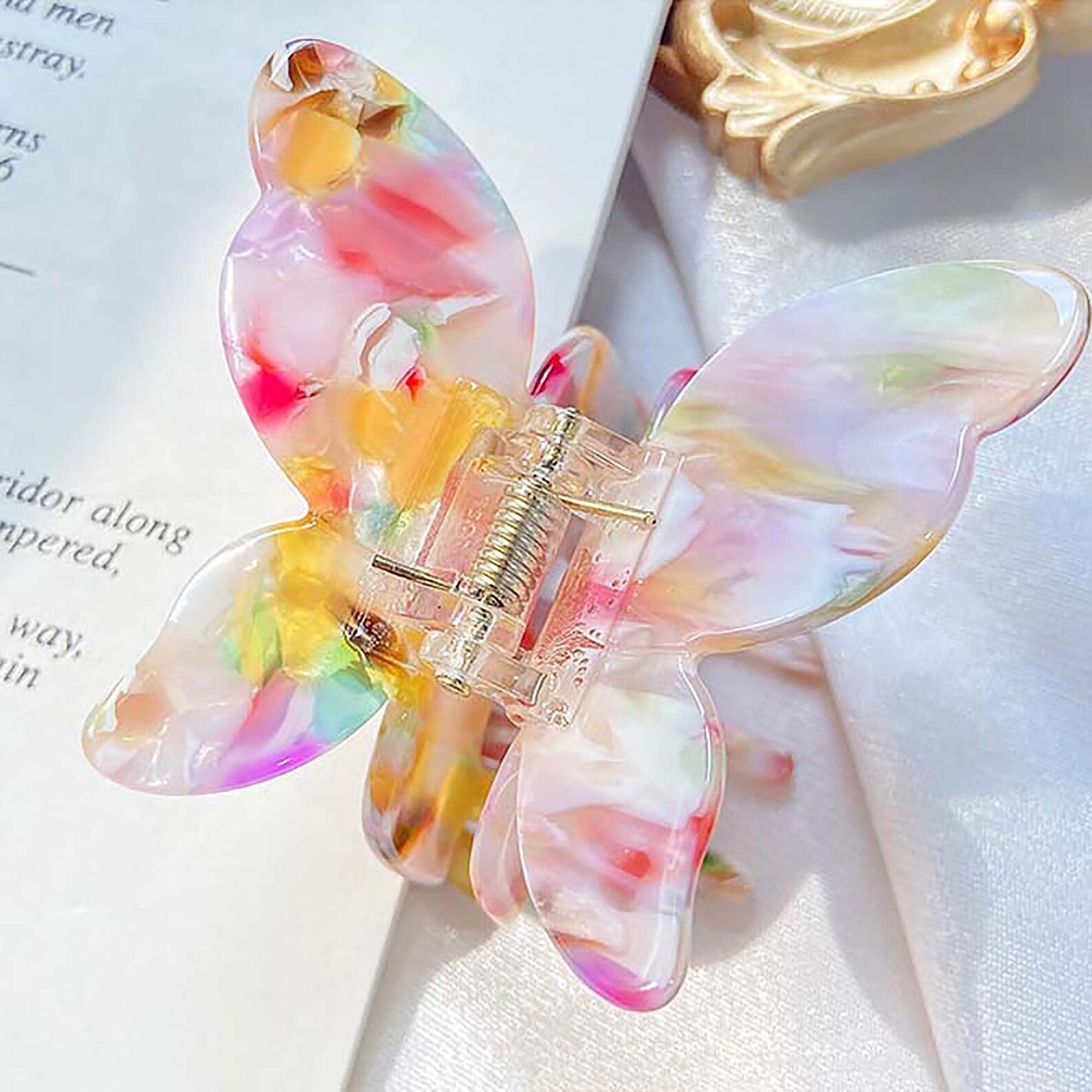 Colorful Butterfly Hair Claws Hair Clips for Women Hair Claw - Etsy