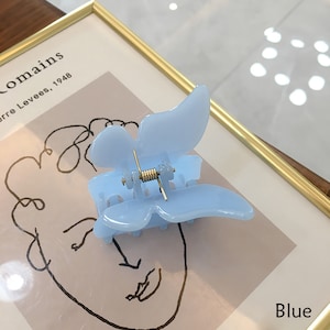 Lovely Macaron Butterfly Hair Claw Cute Butterfly Hair Claw - Etsy