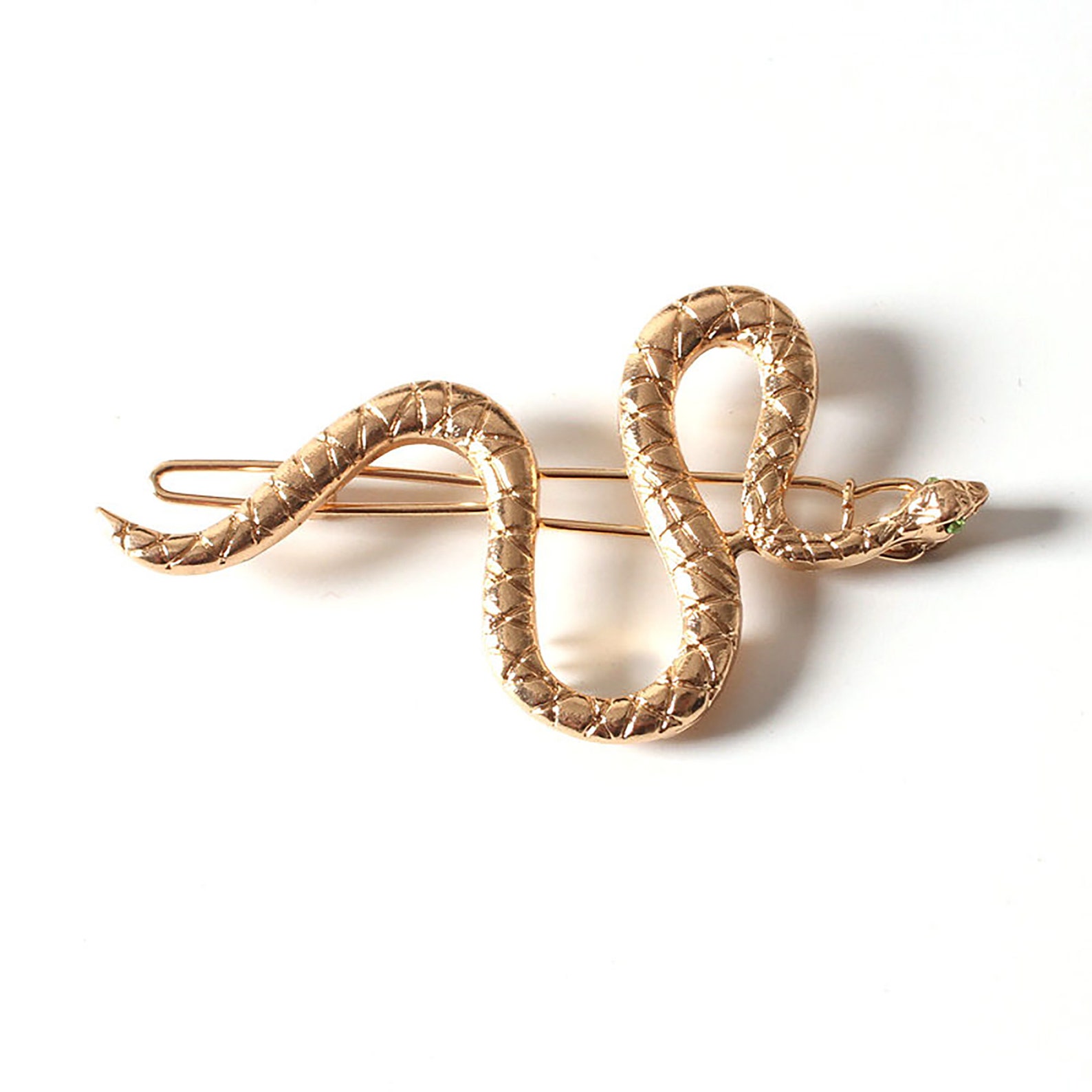 Alloy Snake Shape Hair Clips Retro Hair Clamp For Girl | Etsy