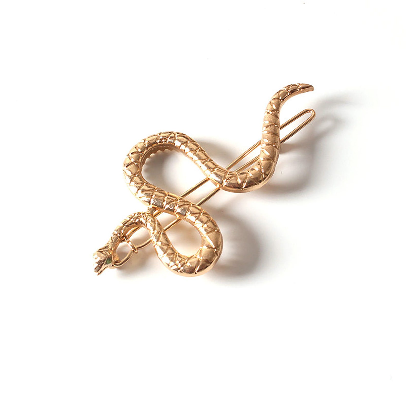 Alloy Snake Shape Hair Clips Retro Hair Clamp for Girl | Etsy