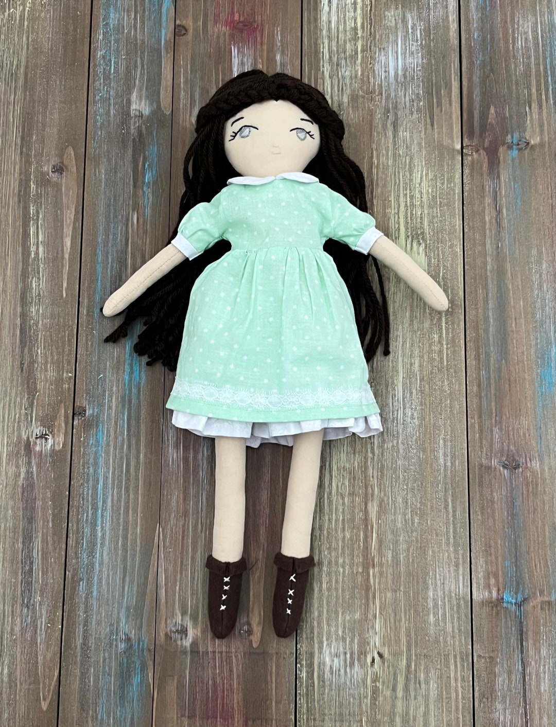 Lydia Doll Handmade Doll, Cloth Doll, Fabric Doll, Keepsake Doll, OOAK ...