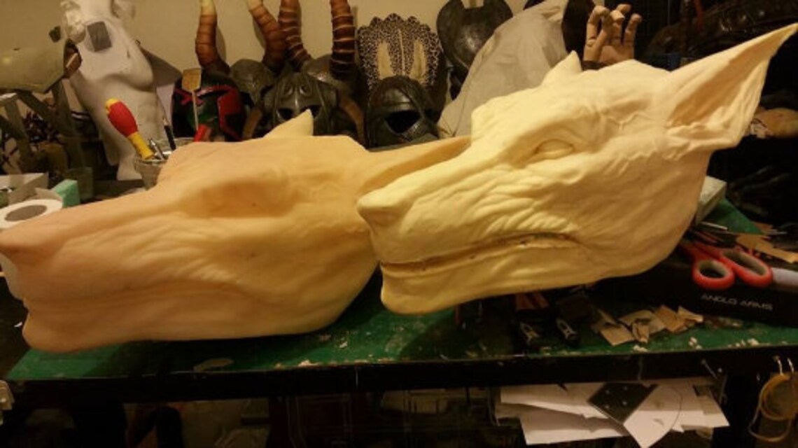 Silicone Werewolf Lycan Display Bust From Underworld - Etsy