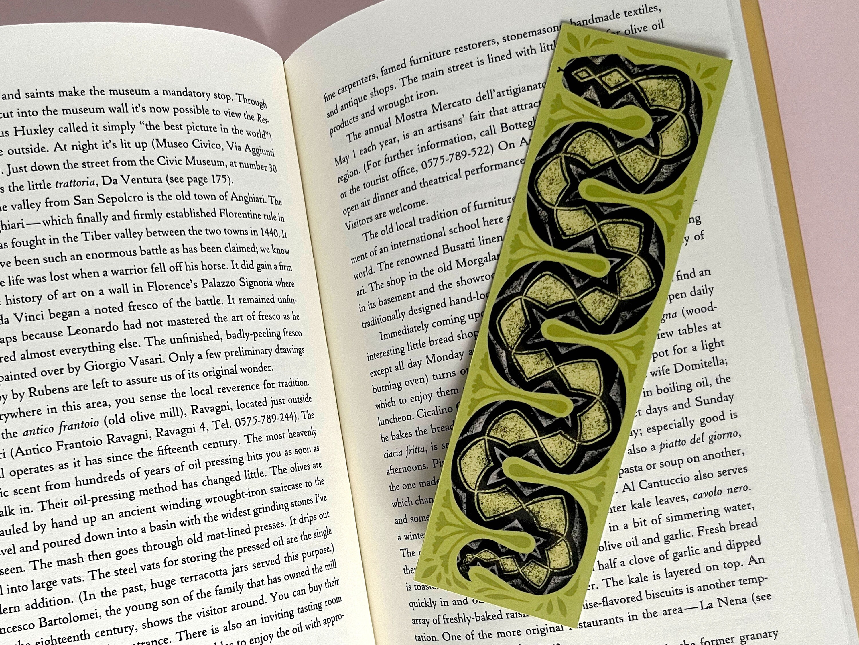 Decorated Snake Bookmark - Etsy
