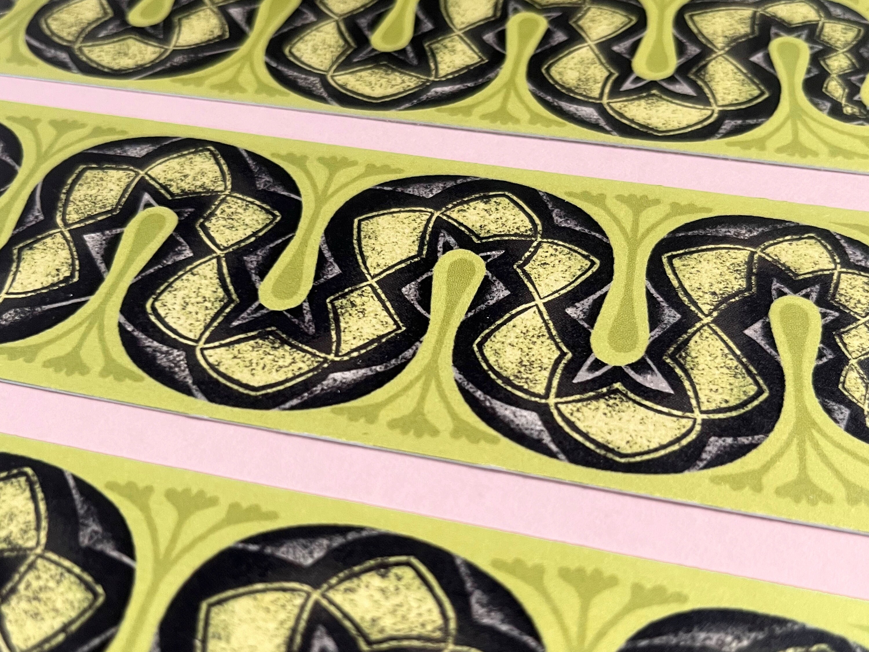 Decorated Snake Bookmark - Etsy