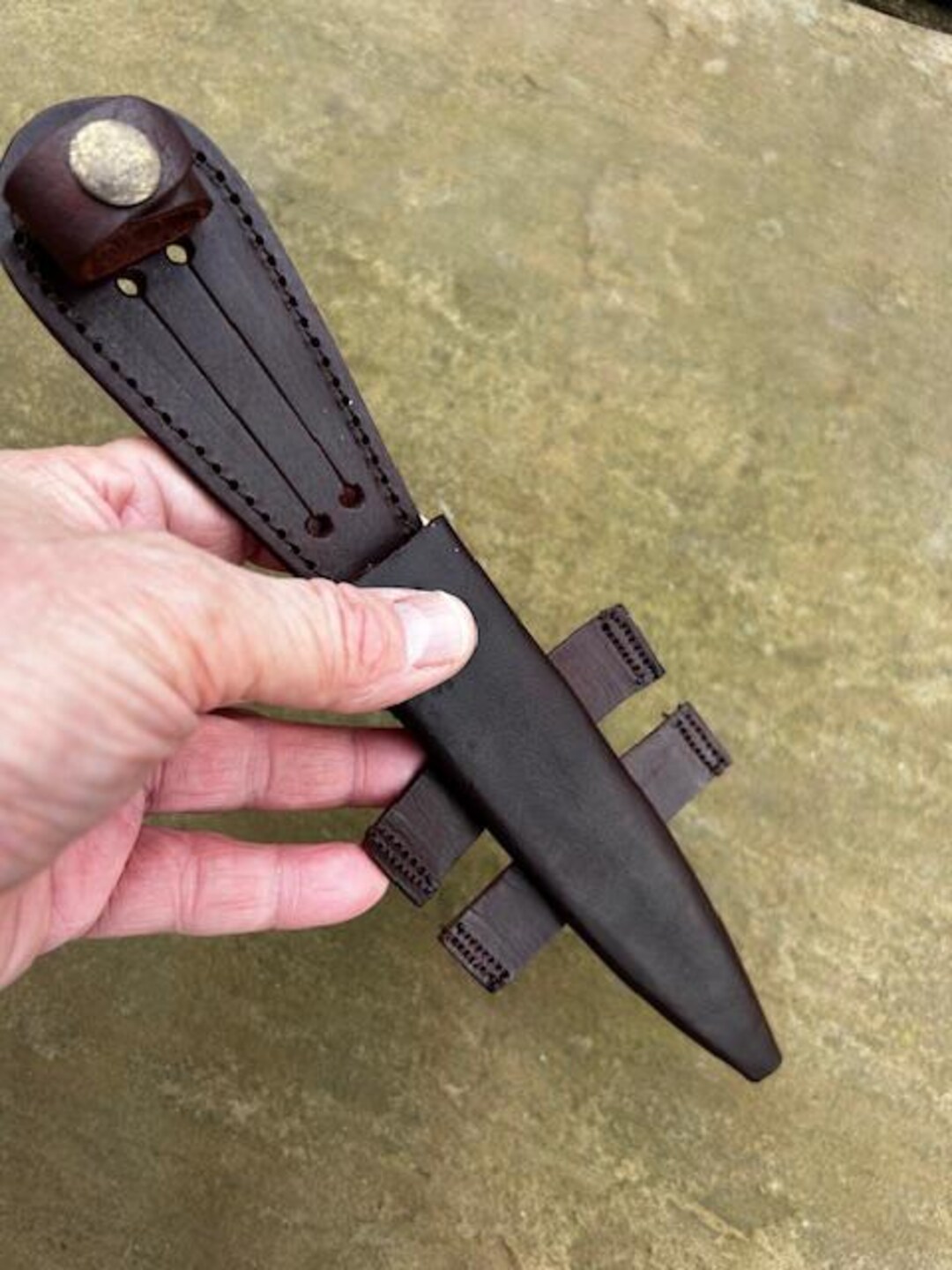 Fairbairn Sykes Mark 1 Custom Made Leather Sheath Based on Original ...