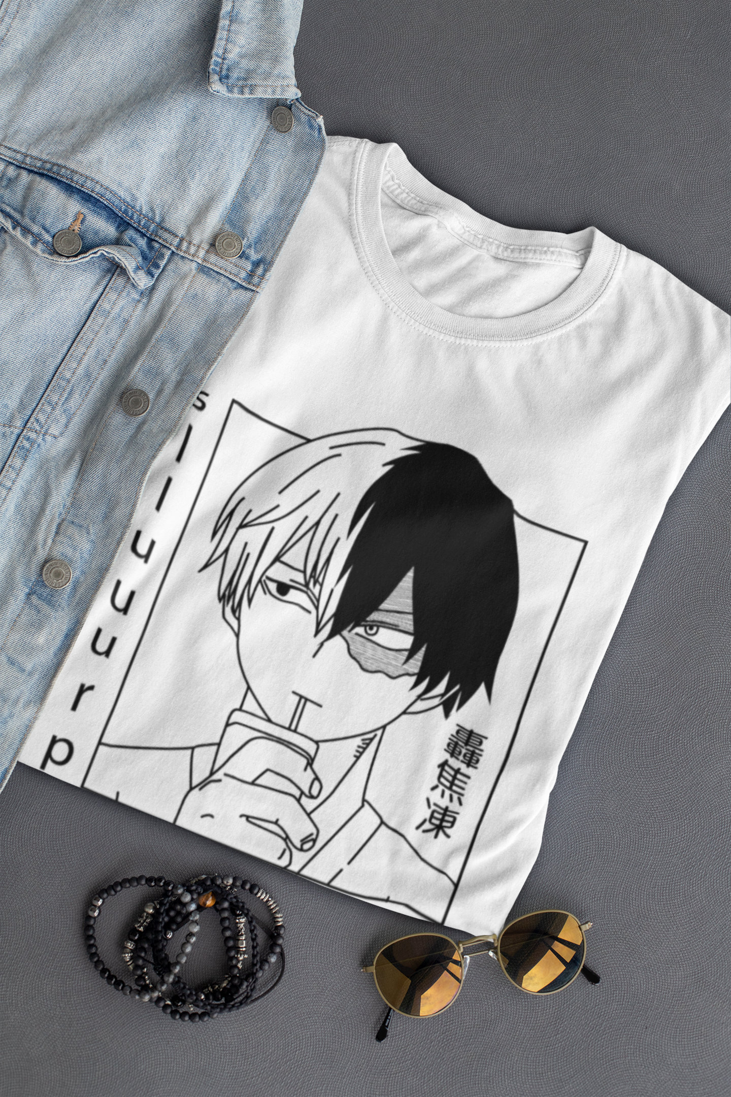Shoto Todoroki T-Shirt BNHA MHA Anime T-Shirt Anime Shirt | Etsy