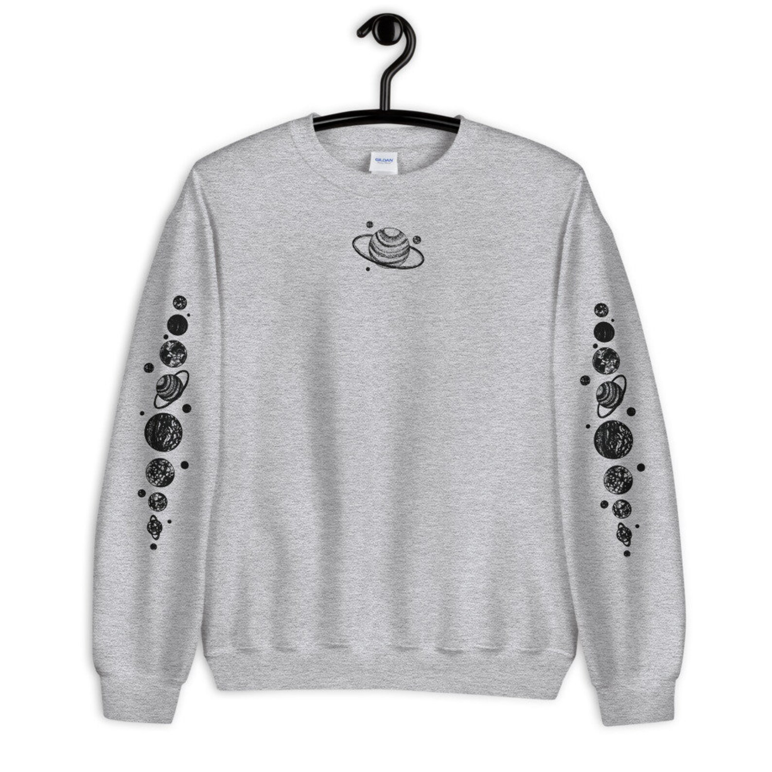 Space Sweatshirt, Galaxy Sweatshirt, Planets Sweatshirt, Celestial ...