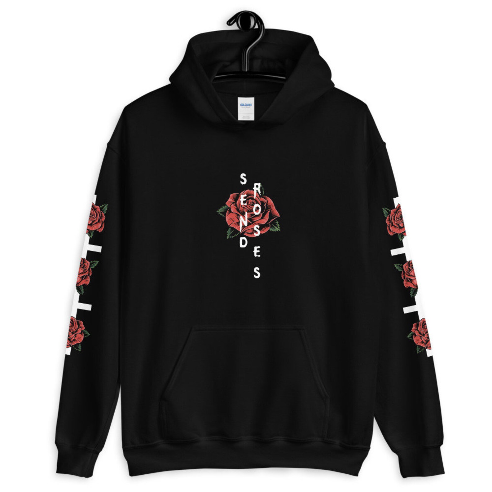 Roses Hoodie Aesthetic Clothing Aesthetic Hoodie | Etsy