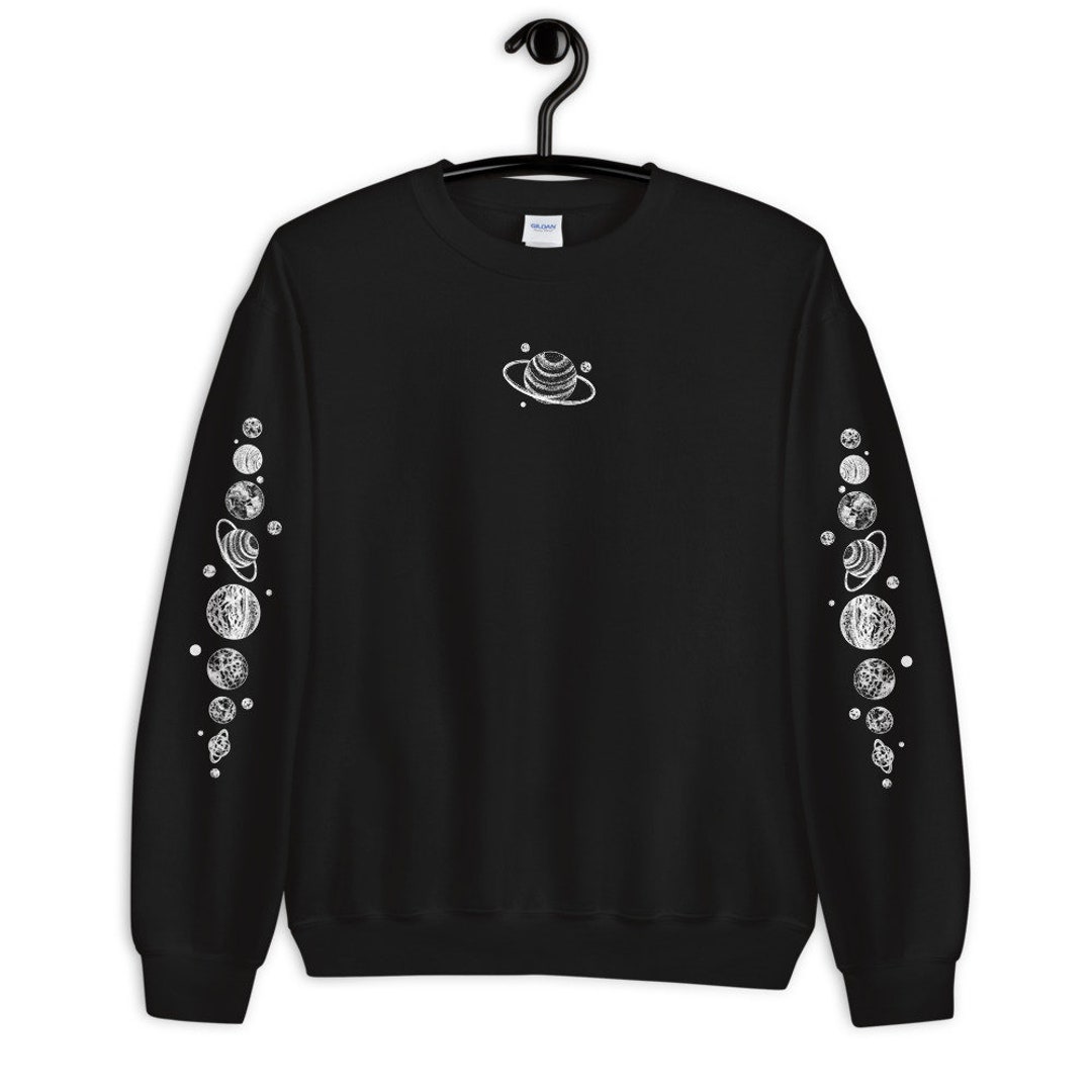 Space Sweatshirt, Galaxy Sweatshirt, Planets Sweatshirt, Celestial ...