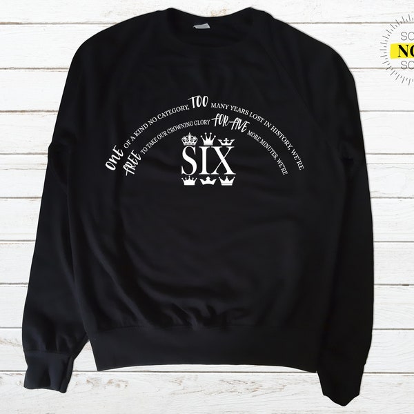 Six the Musical Merchandise - Etsy UK