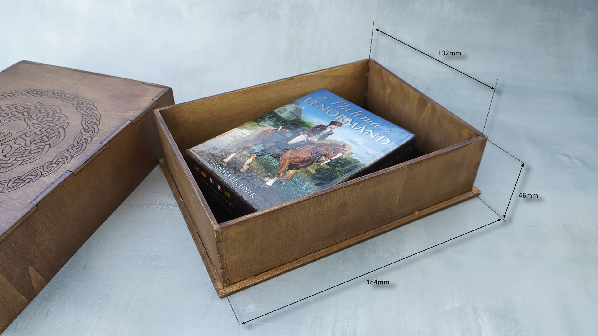 Plywood Tarot Card Storage Box - Etsy