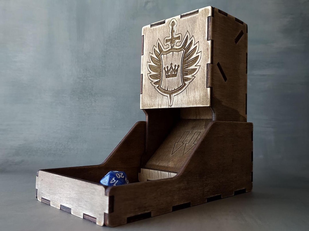 Portable Folding Dice Tower for Rpgs and Board Games - Etsy