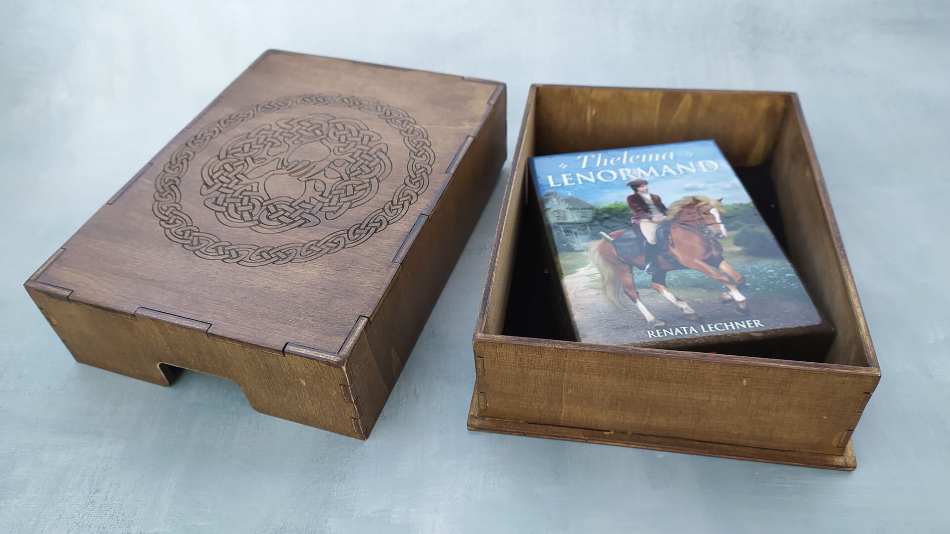Plywood Tarot Card Storage Box - Etsy