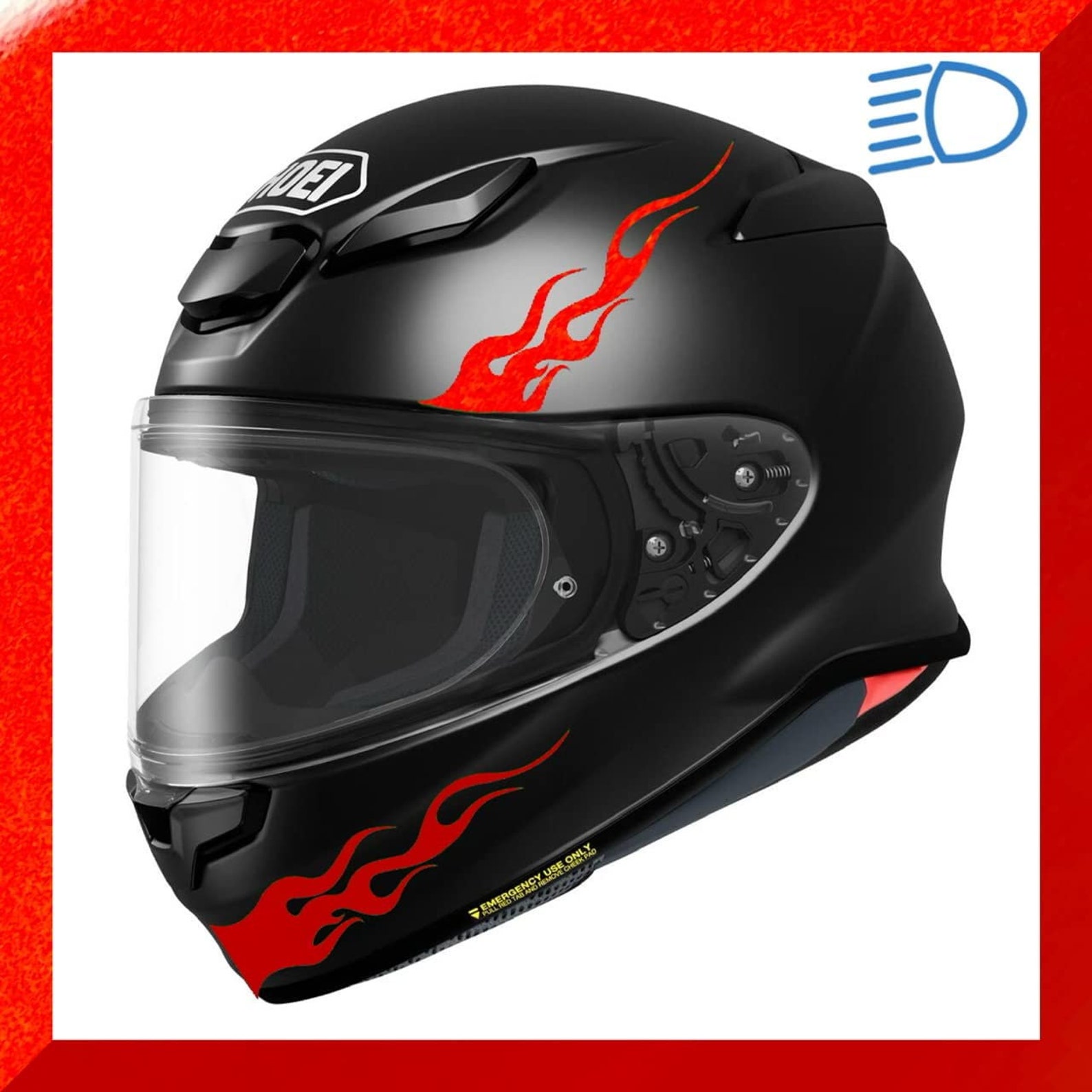 Bright Night Reflective Motorcycle Helmet Safety Tape Decal - Etsy