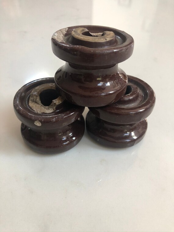 Group of Small Insulators - Etsy