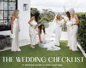 Ultimate 12+ Month Wedding Planning Checklist & Timeline Guide, Sample ...