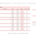 Wedding Day Budget Tracker - Etsy