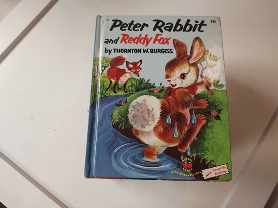 Peter Rabbit and Reddy Fox Wonder Books Vintage Classic - Etsy