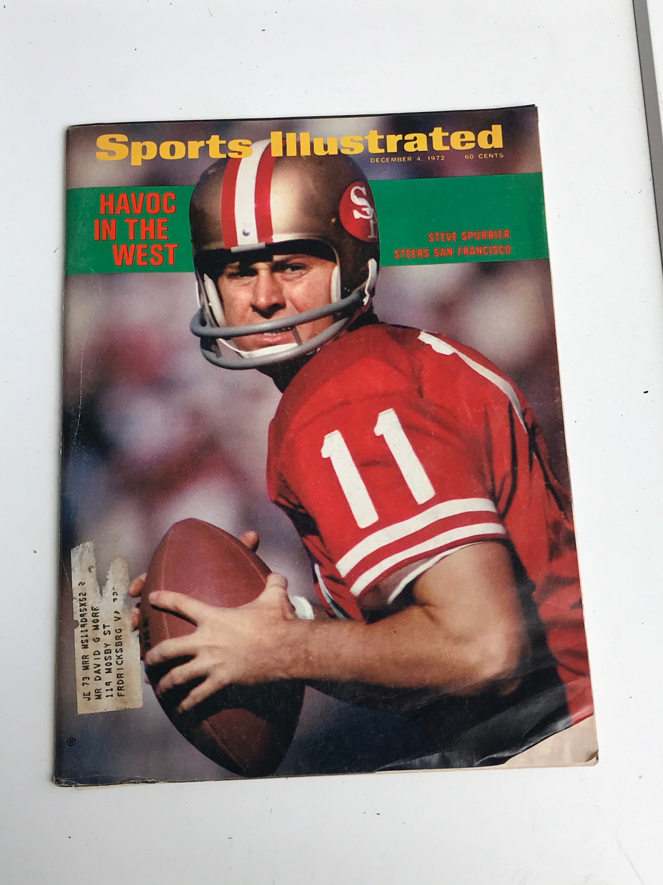 Sports Illustrated December 4 1972 - Etsy