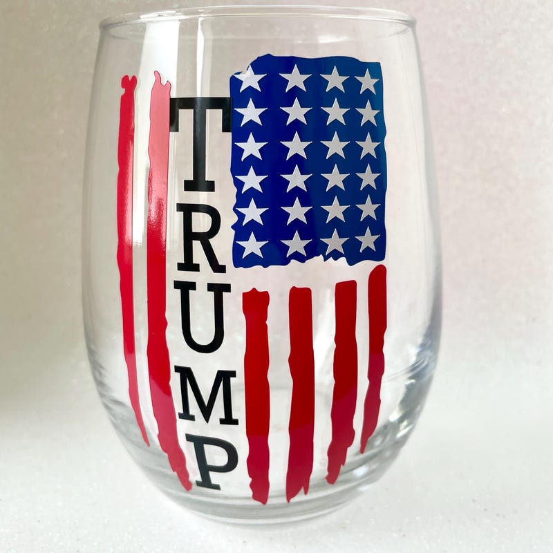 Trump Wine Glass - Etsy