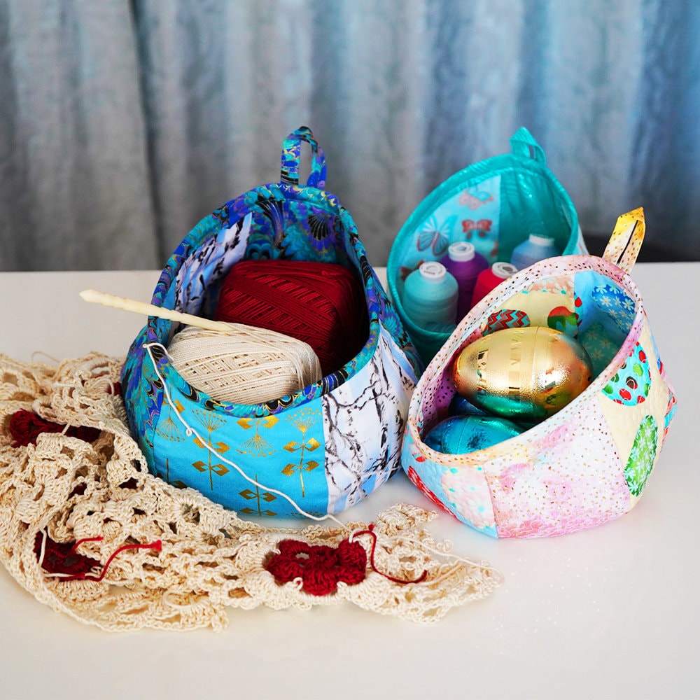 Easy DIY Bubble Pods | PDF Pattern and Tutorial | Fabric Storage Pods ...