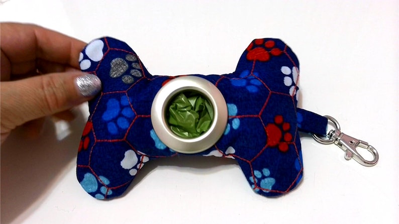 DIY Dog Waste Pouch | Dog Poop Bag Holder Sewing Pattern and Tutorial ...