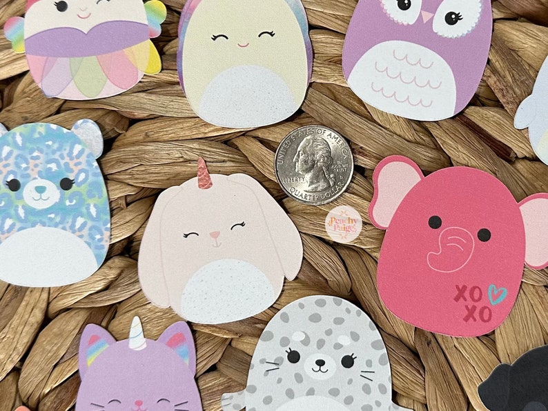 Birthday Confetti B // Squish Party PACK B Confetti // Party Supplies ...