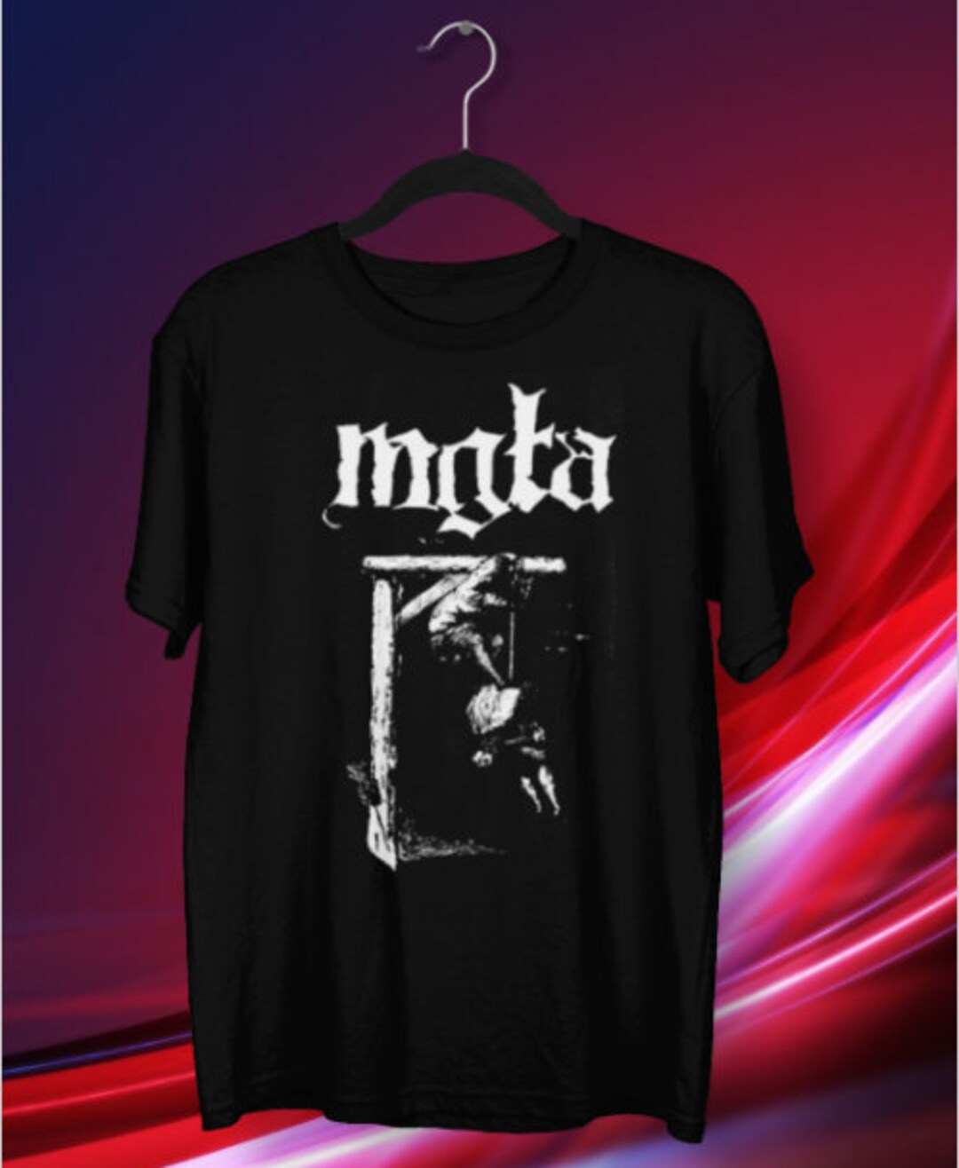 Mgła Mgla Vintage T Shirt Metal Music Black Shirt - Etsy