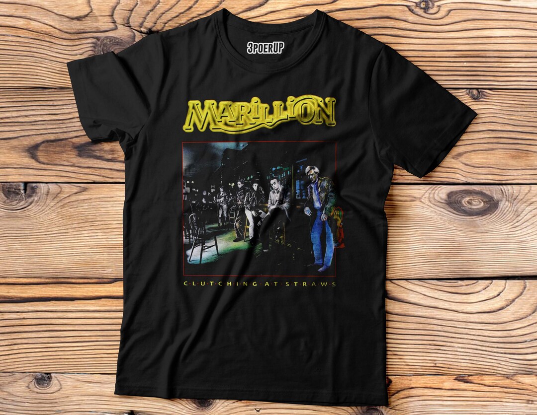 Marillion Clutching at Straws Shirt Aesthetic Shirt Clothing T-shirt ...