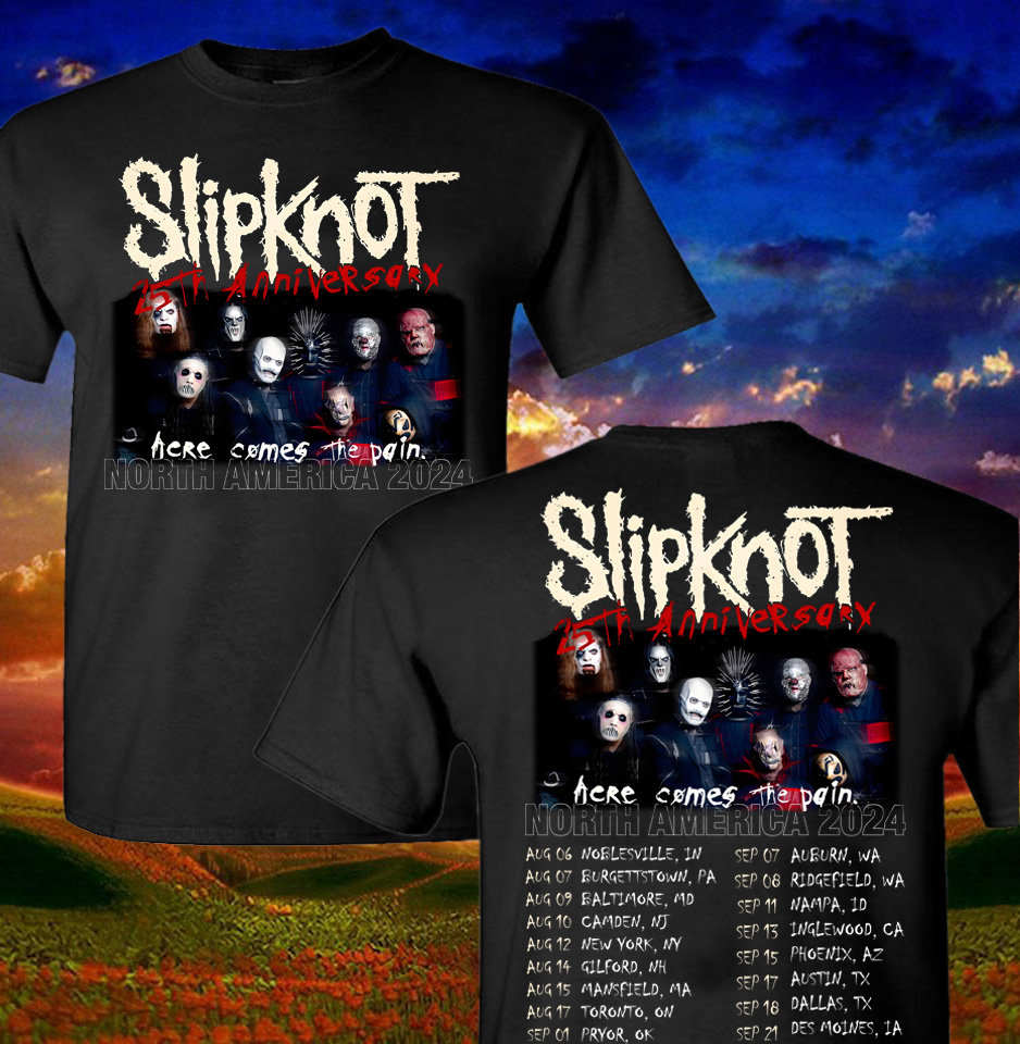 Slipknot T Shirt - Etsy Slipknot T Shirt - Etsy
