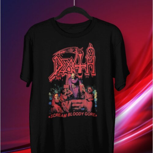 Death Symbolic Vintage T Shirt Metal Music Black Shirt - Etsy