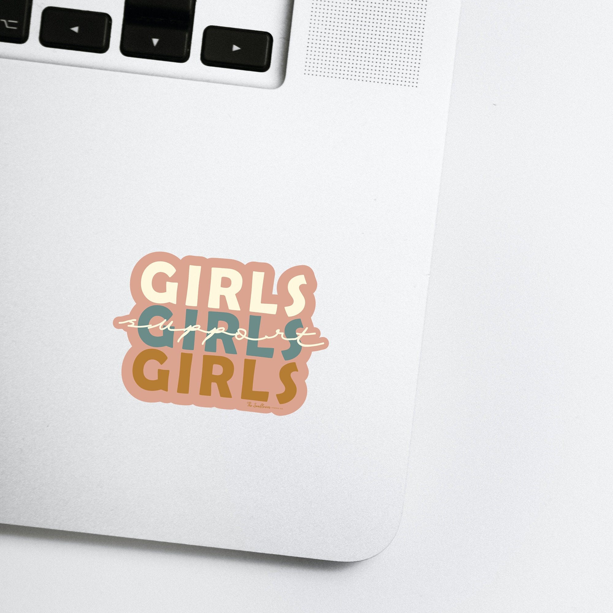 Girls Support Girls Sticker - Etsy