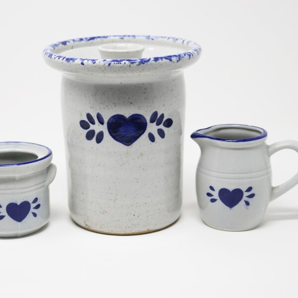 Rowe Pottery Heart - Etsy