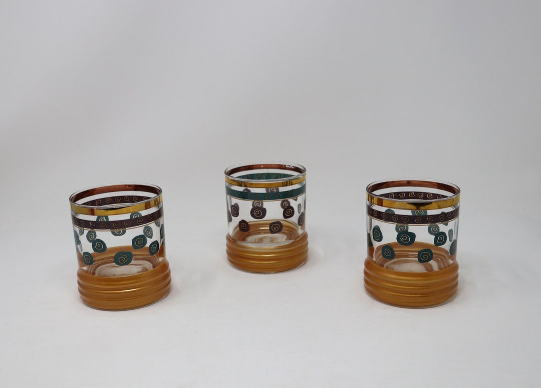 Vintage MCM OF Sakura Sango Sue Zipkin Swirl Glass Trio - Etsy