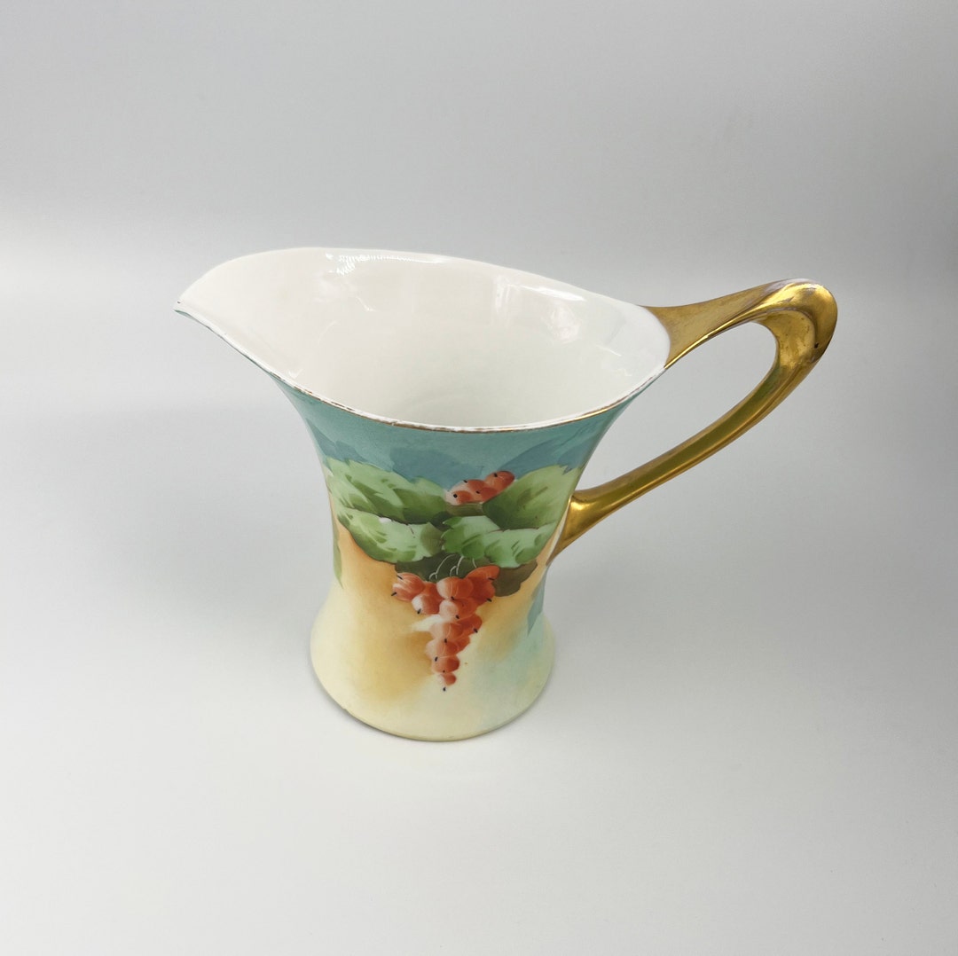 Vintage Cacilie Bavaria Hand Painted Pitcher - Etsy