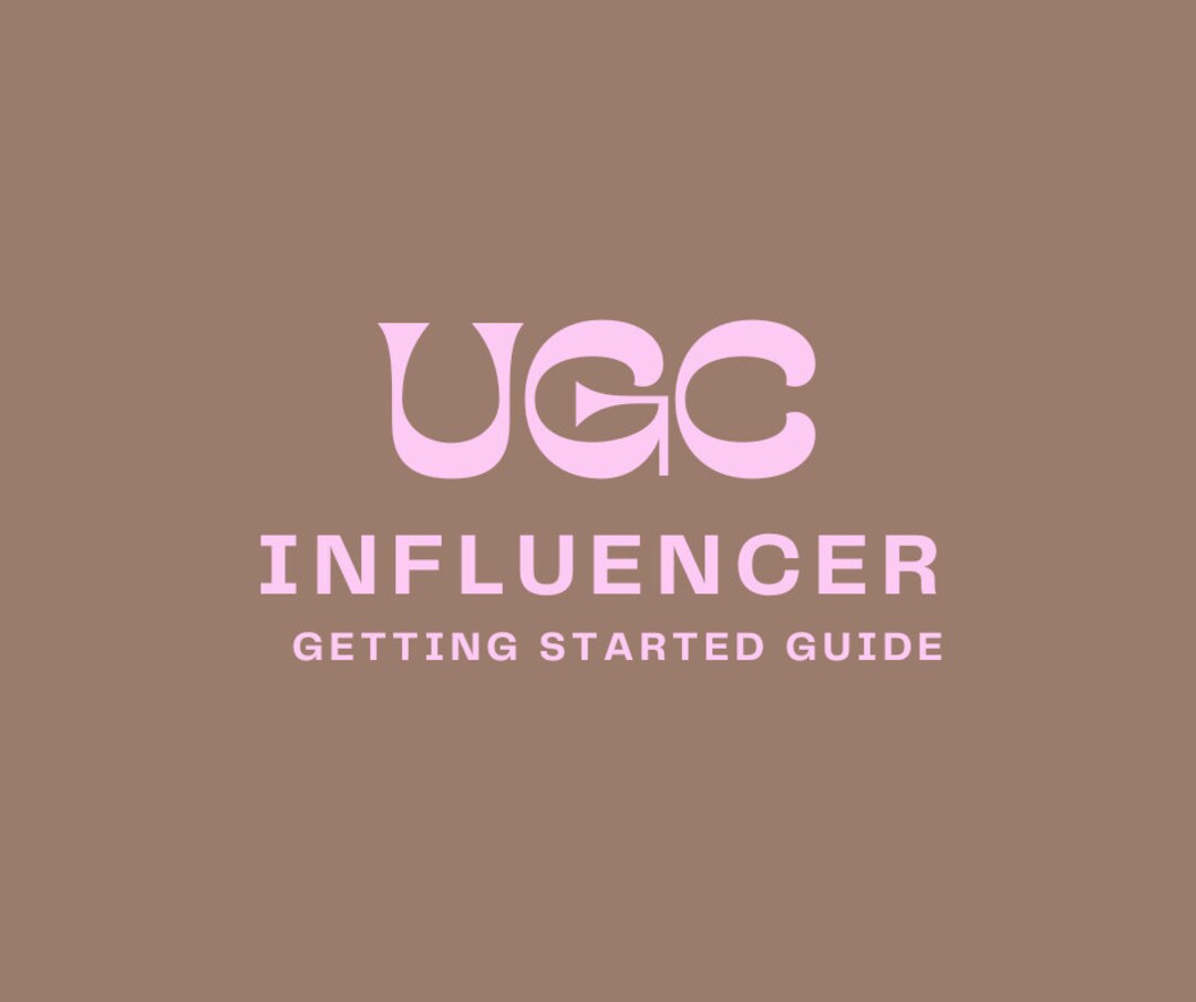 UGC Influencer's Guide to Become A UGC Creator - Etsy