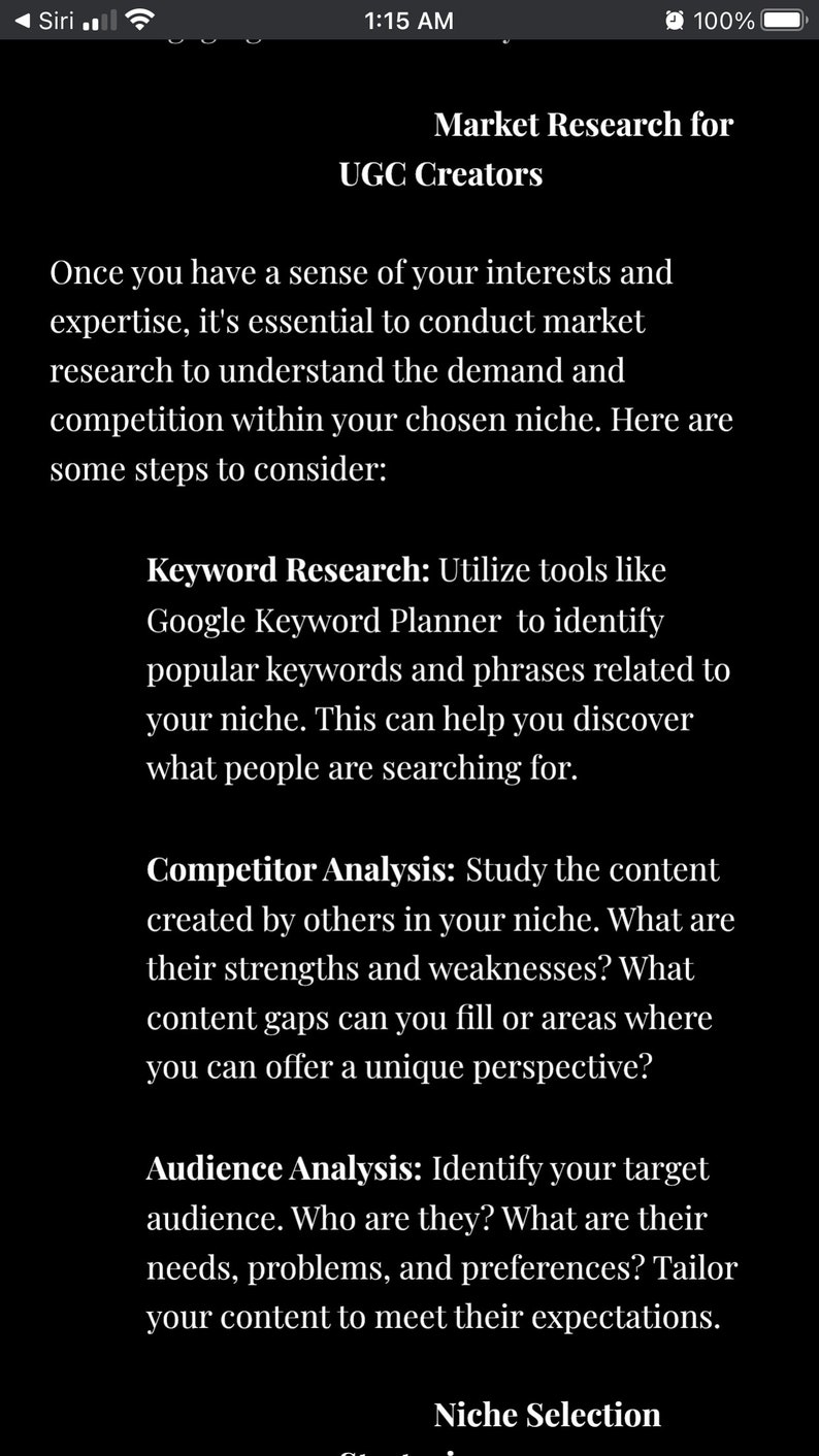 UGC Influencer's Guide to Become A UGC Creator - Etsy
